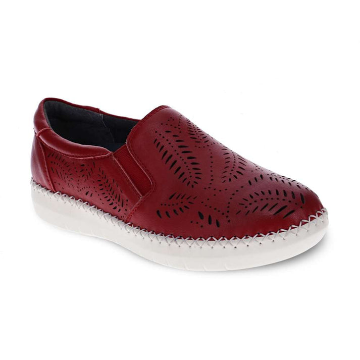 Hero Casual Sneaker - Red – Comfort Co Shoes Singapore