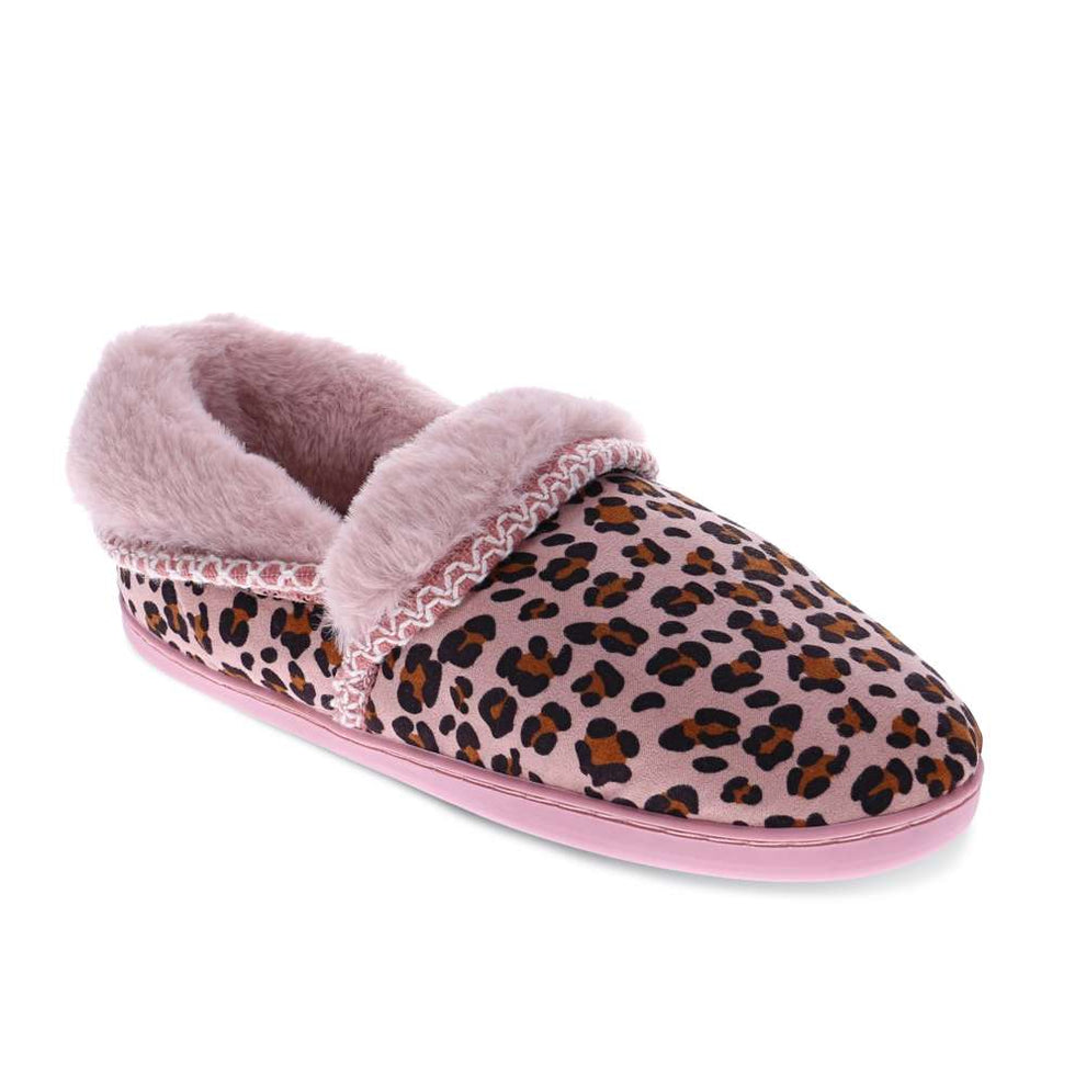 Snuggle II - Blush Leopard – Comfort Co Shoes Singapore