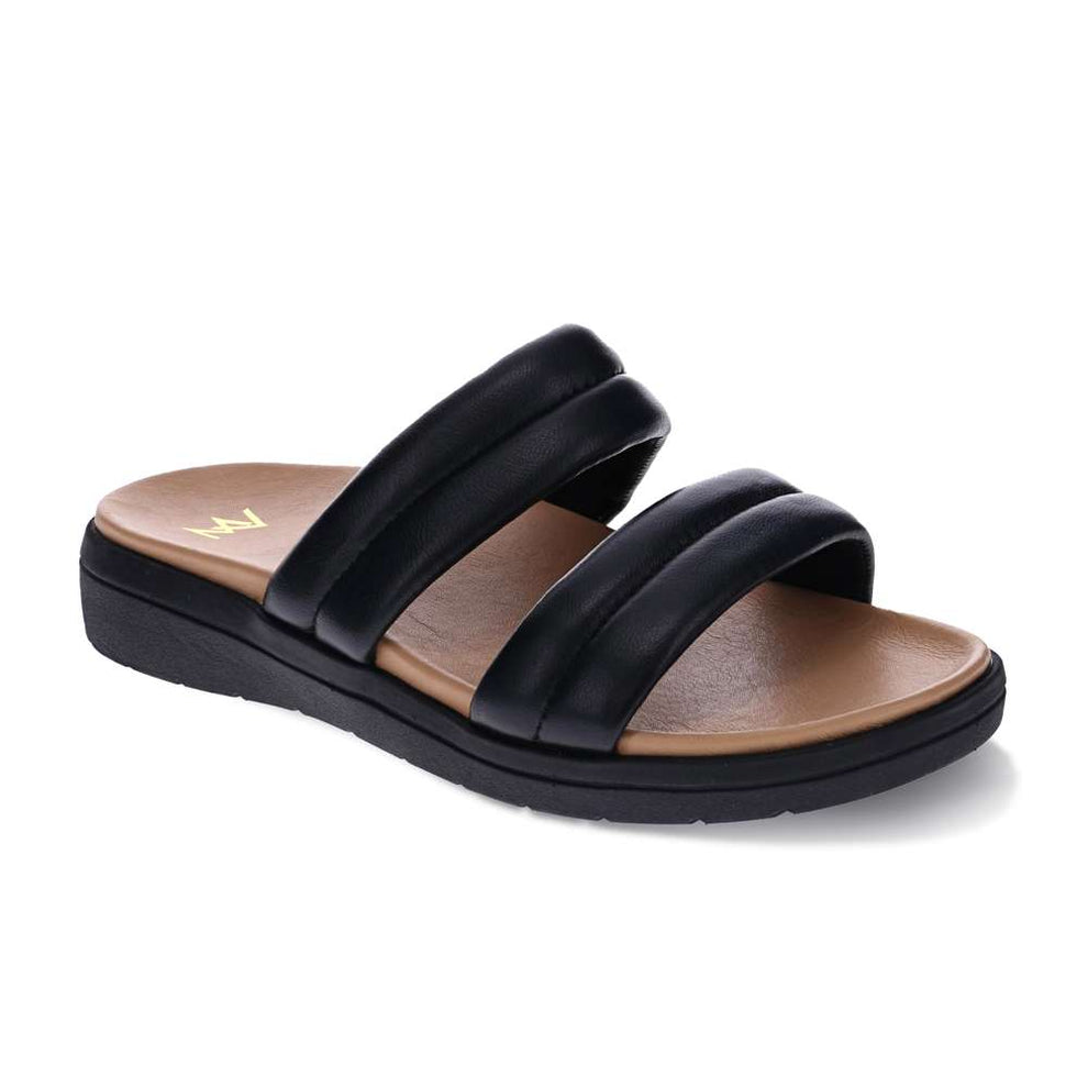 Bonny Slide Sandal - Black – Comfort Co Shoes Singapore