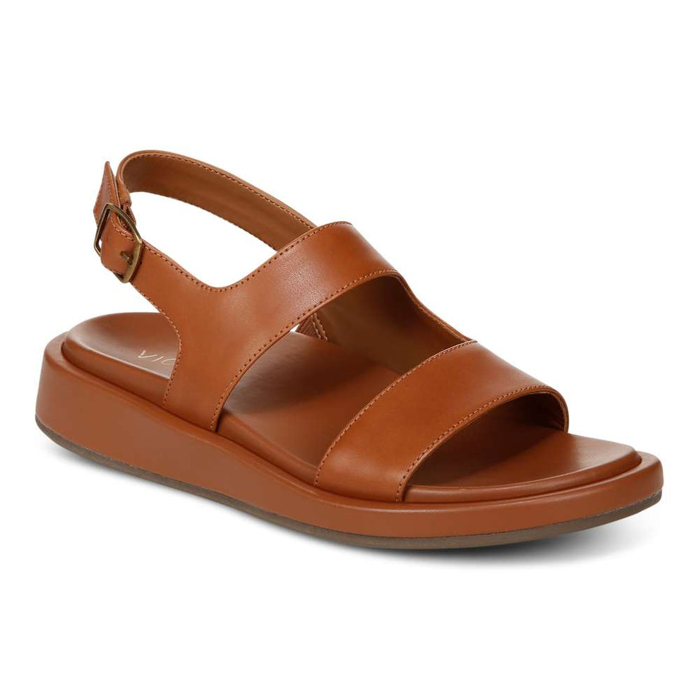 Madera Slingback Sandal - Tan Leather – Comfort Co Shoes Singapore